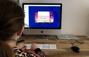 Blind leren typen, mijn kind leert het in Typetuin | Voormijnkleintje.nl