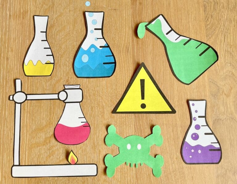 Science kinderfeestje - printable pakket | Voormijnkleintje.nl