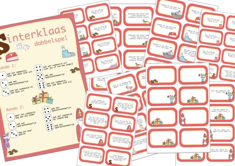 Sinterklaas spel: dit zijn leuke ideeën | Voormijnkleintje.nl