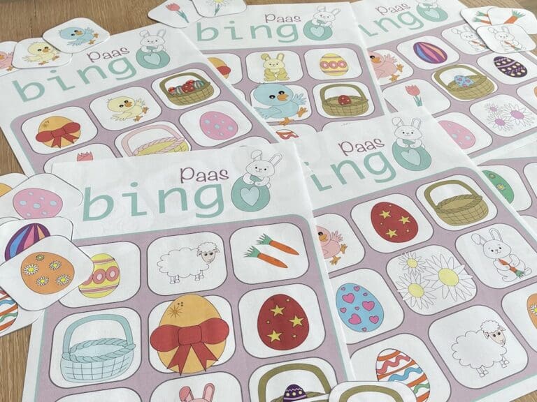 Paasbingo printen! Leuk alternatief voor eieren zoeken | Voormijnkleintje.nl