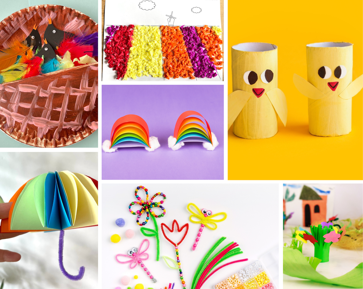 Lente knutselen; dit zijn leuke ideeën | Voormijnkleintje.nl